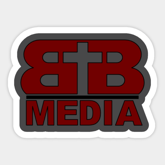 BTB Media Logo - Kuyabtb - Sticker | TeePublic